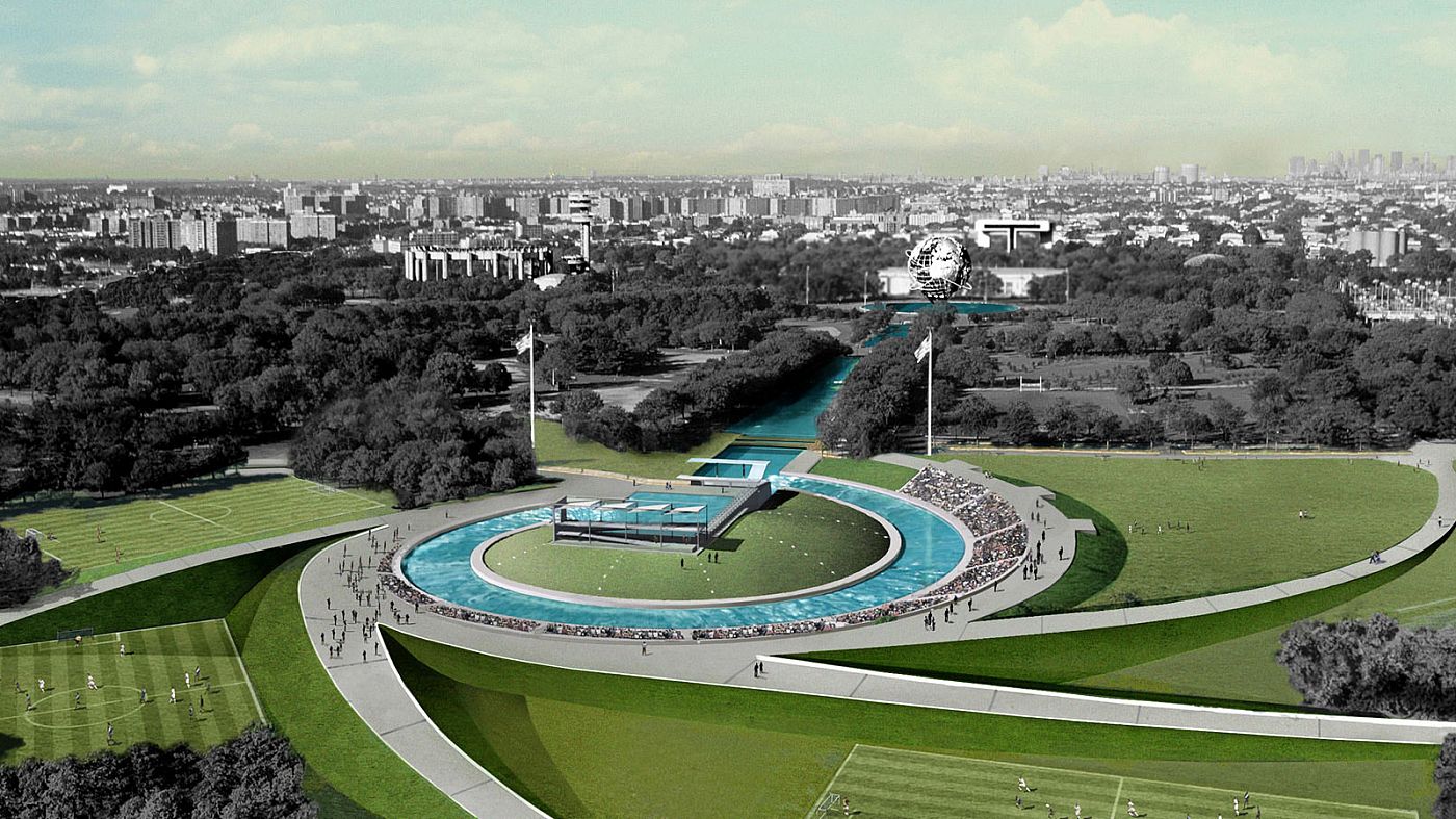 NYC 2012: Olympic Rowing Facilities - Projects - Weiss/Manfredi