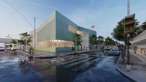 Queens Public Library Reveals Weiss/Manfredi Design For New Rego Park ...
