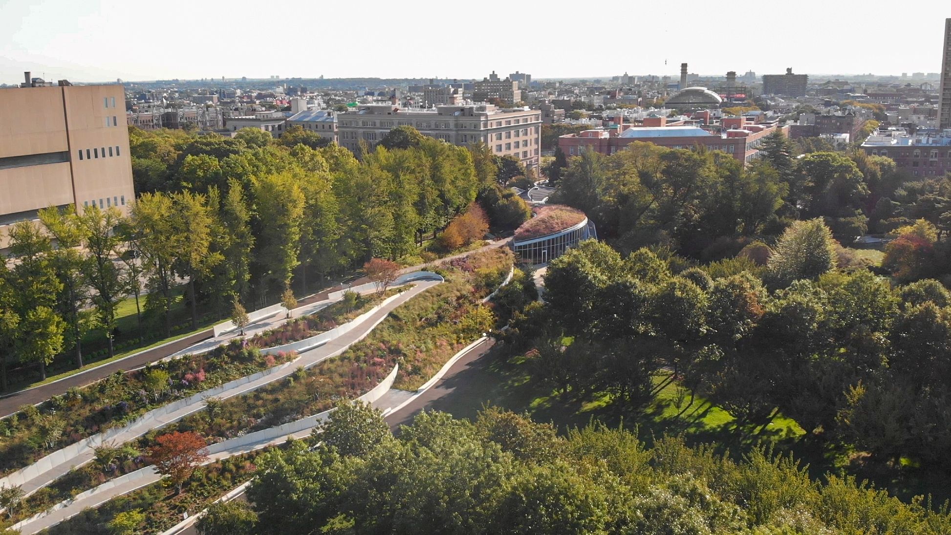 Brooklyn Botanic Garden Robert W. Wilson Overlook - Projects - Weiss ...
