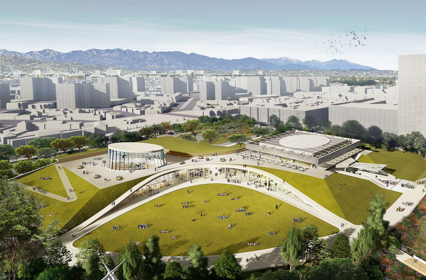 Weiss/Manfredi's redesign of La Brea Tar Pits featured in The New York ...