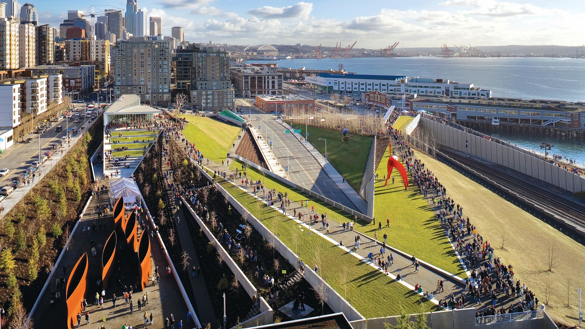 Seattle Art Museum: Olympic Sculpture Park - Projects - Weiss/Manfredi