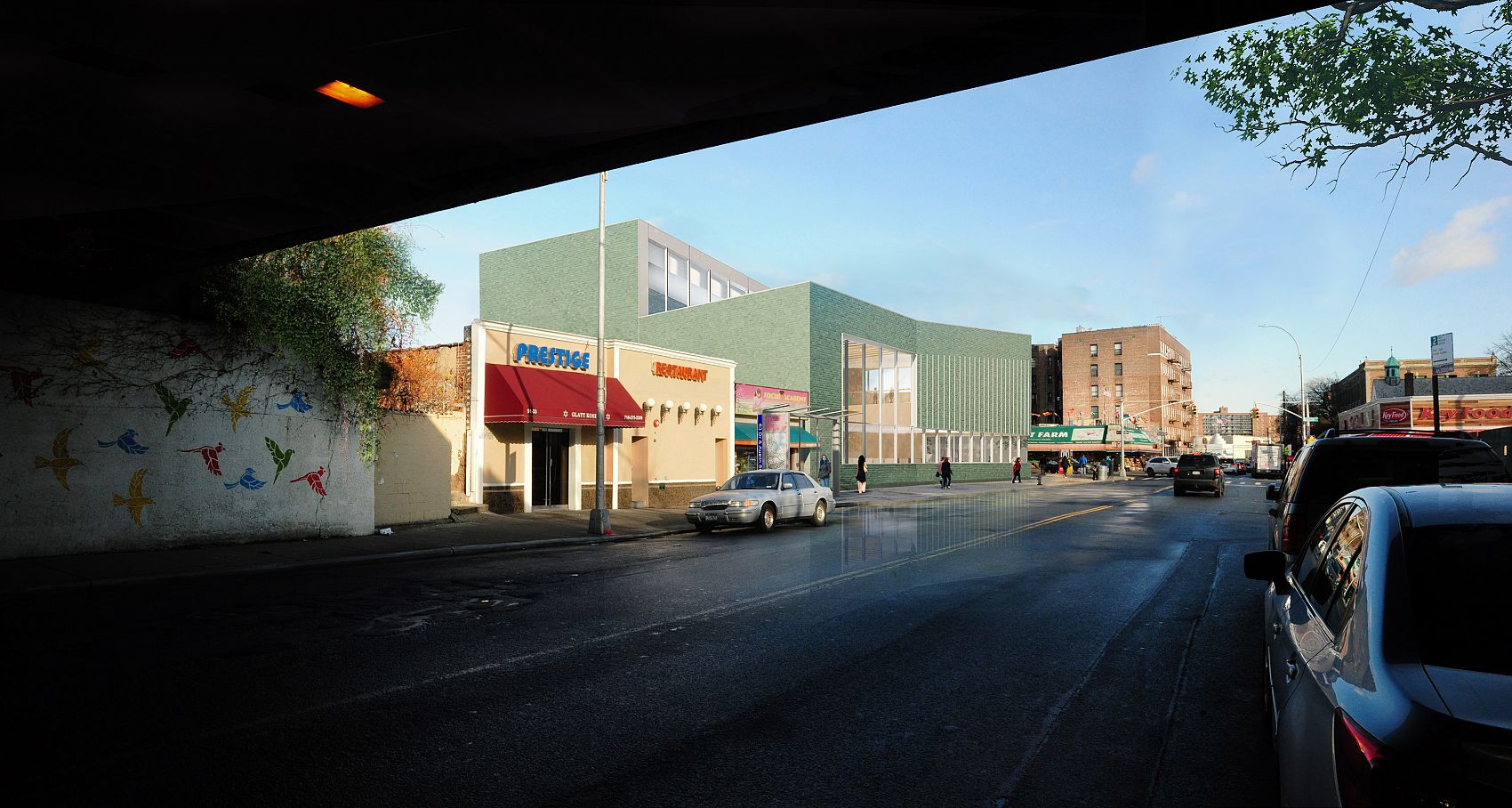 Rego Park Community Library - Projects - Weiss/Manfredi