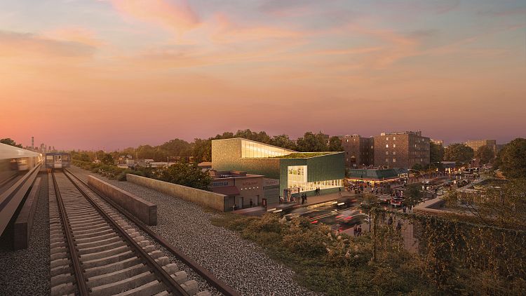 Rego Park Community Library - Projects - Weiss/Manfredi