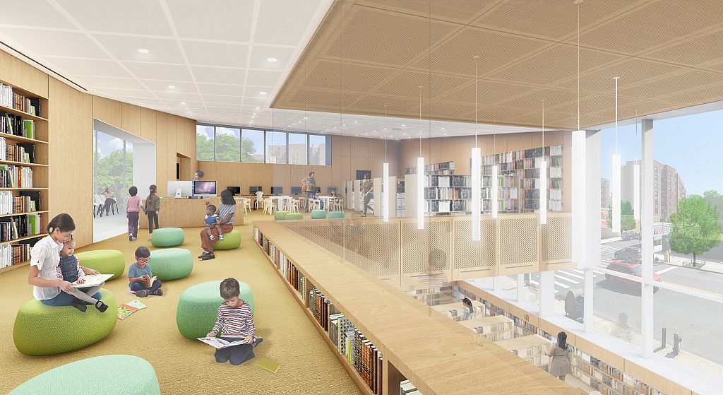 Rego Park Community Library - Projects - Weiss/Manfredi