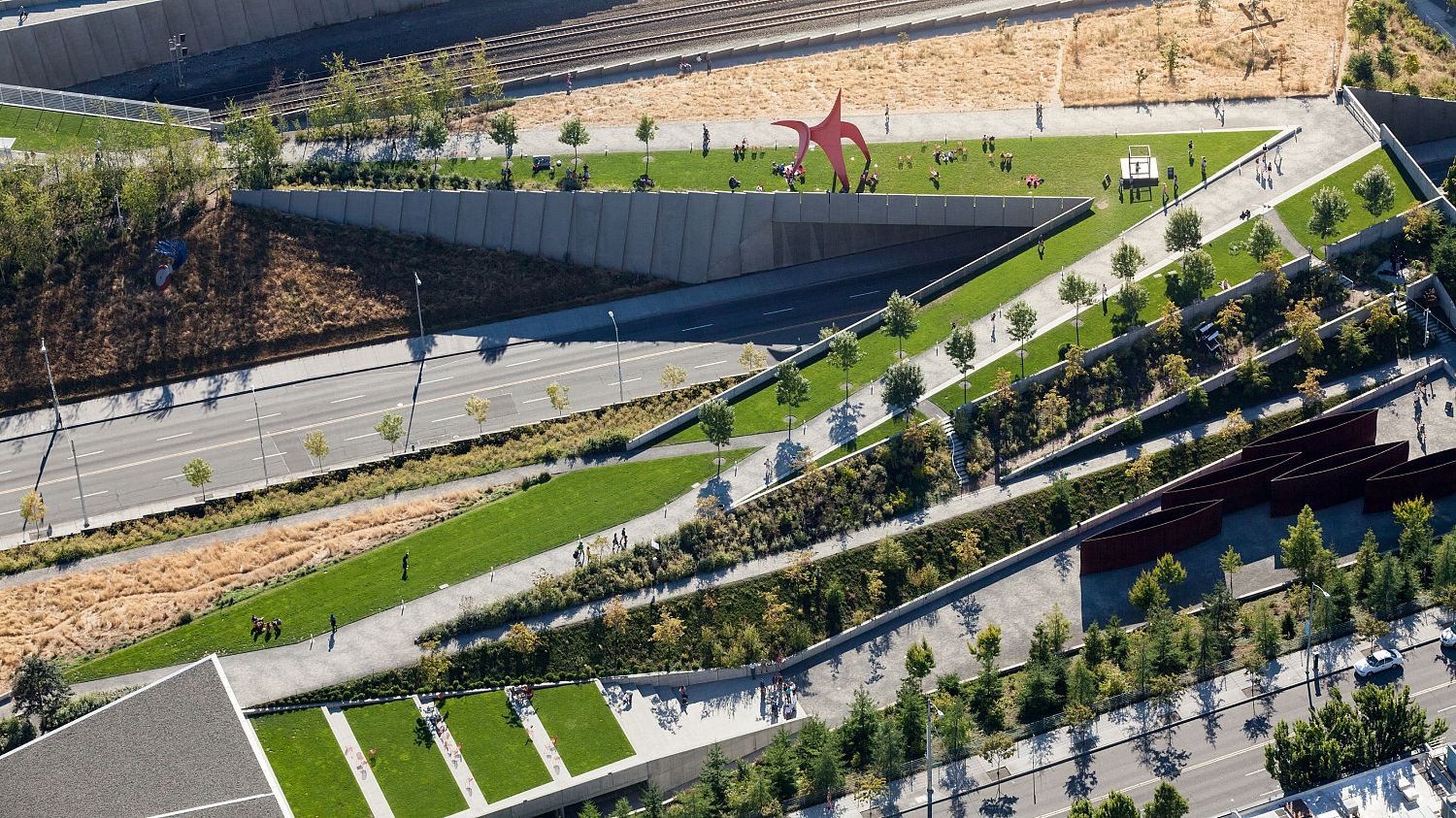 Seattle Art Museum: Olympic Sculpture Park - Projects - Weiss/Manfredi